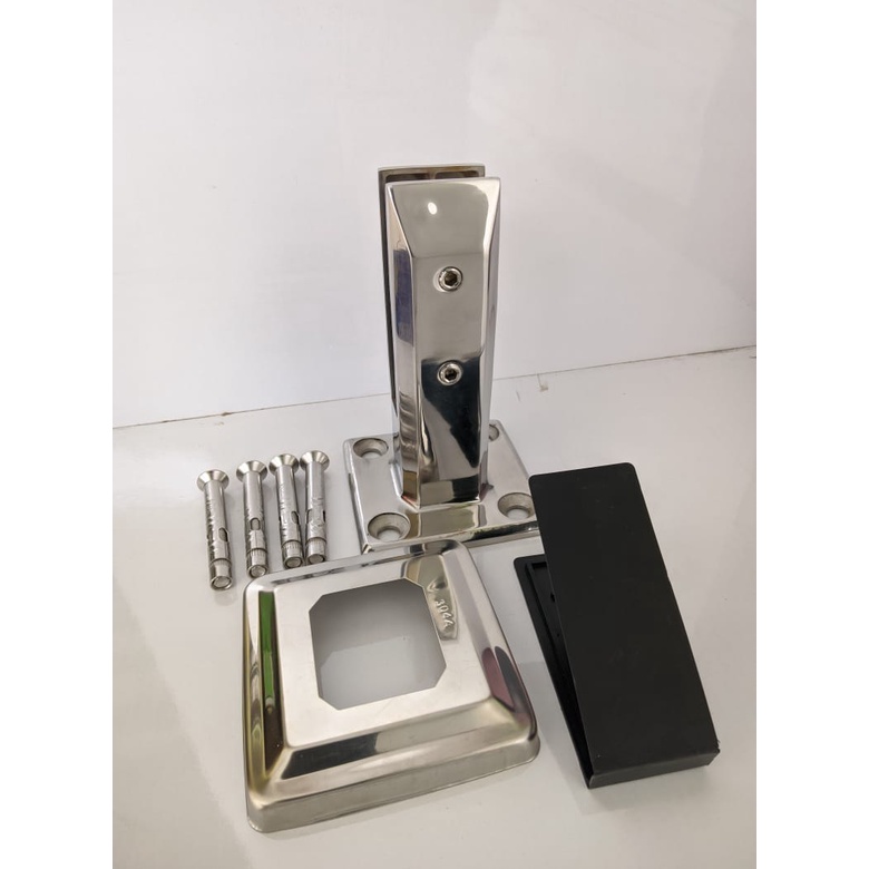 Jual Spigot kaca stainless ss 304 tinggi 16cm & 22cm | Shopee Indonesia