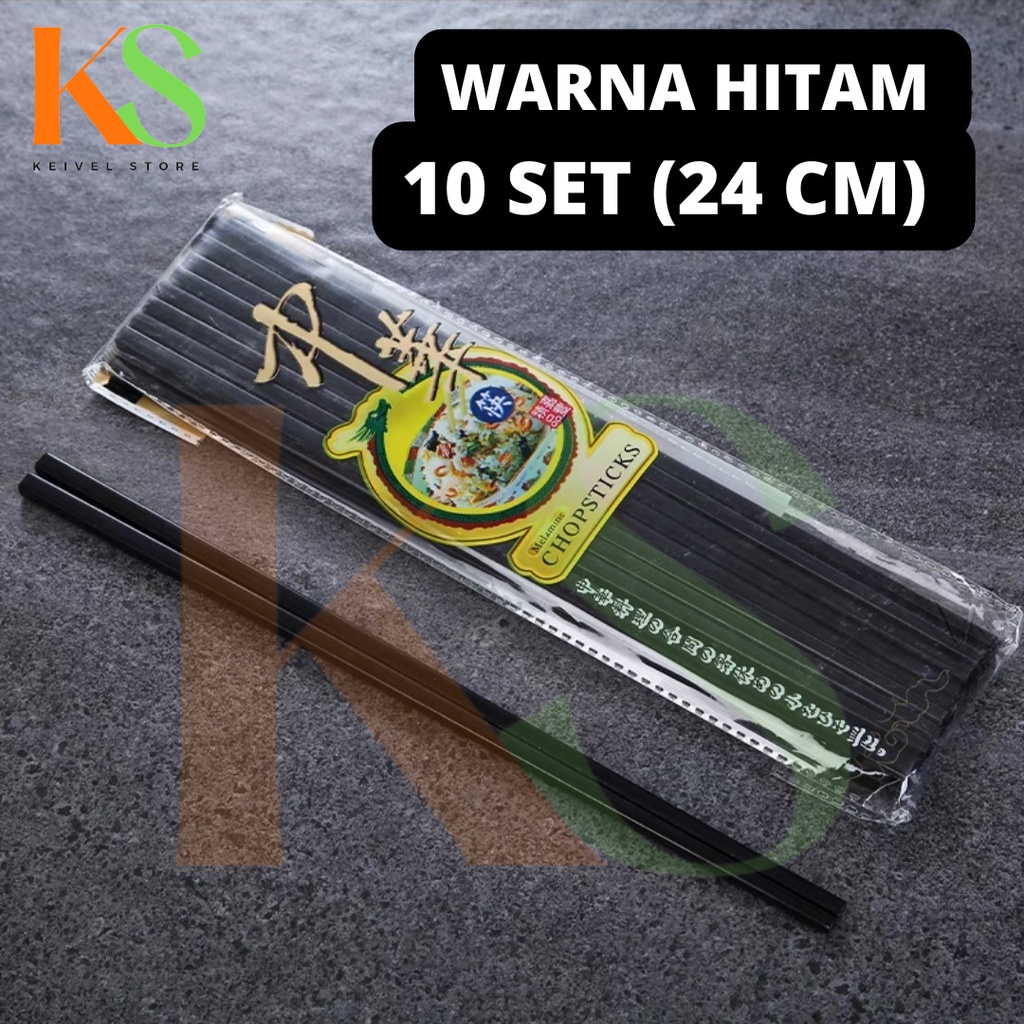 Jual Sumpit Melamin Sumpit Mie Souvenir Melamine Chopstick Isi 10 ...