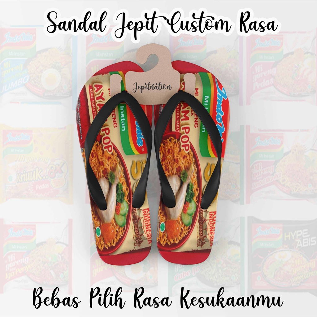 Jual [CUSTOM GAMBAR] Sendal Jepit Cowo Pria Wanita Perempuan Dewasa ...