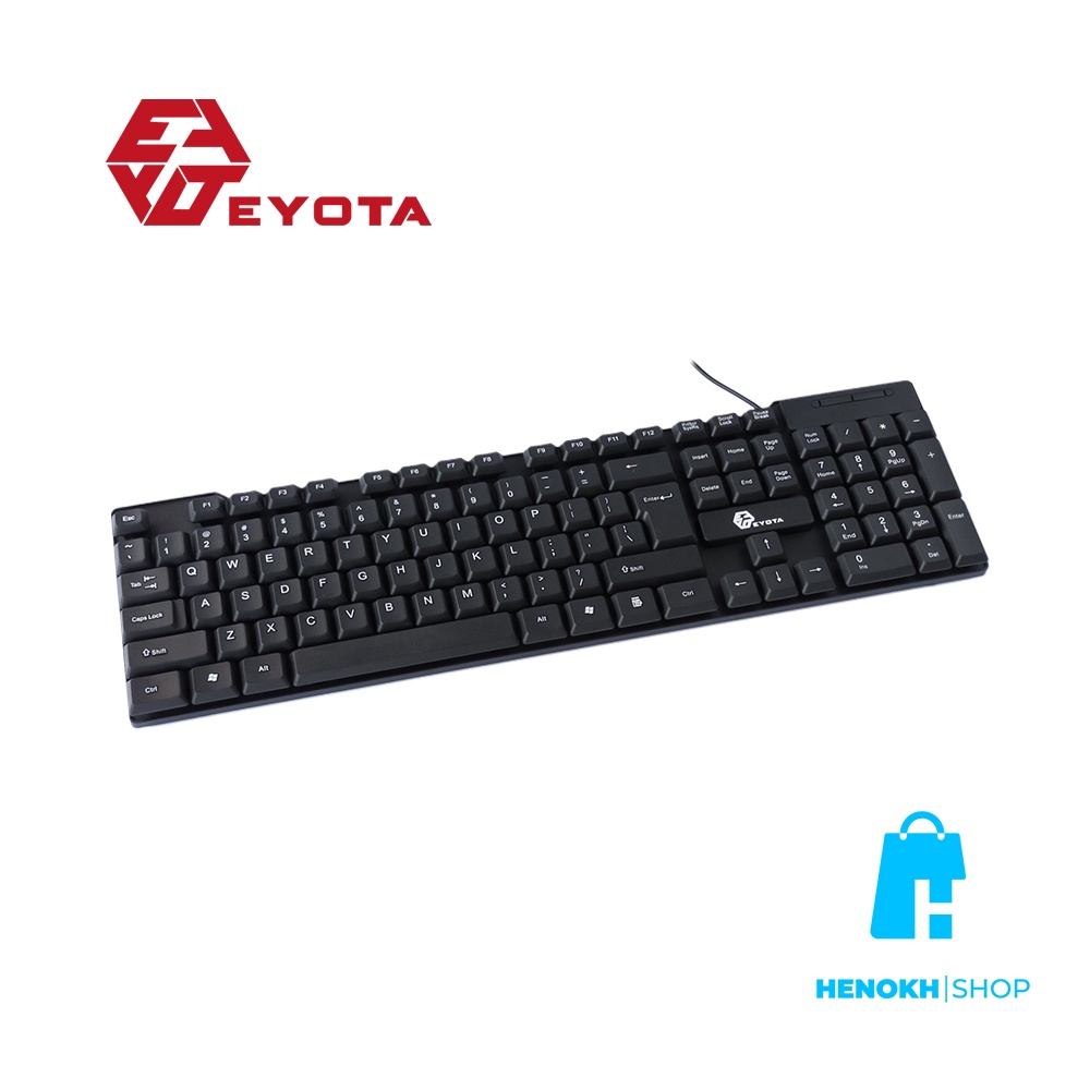 Jual Keyboard USB Office EYOTA K820 / Keyboard Kantor / Business ...