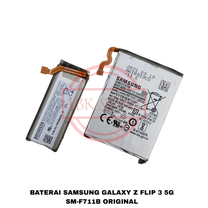 Jual BATRE BATERAI BATTERY SAMSUNG GALAXY Z FLIP3 / FLIP 3 5G SM-711B ...