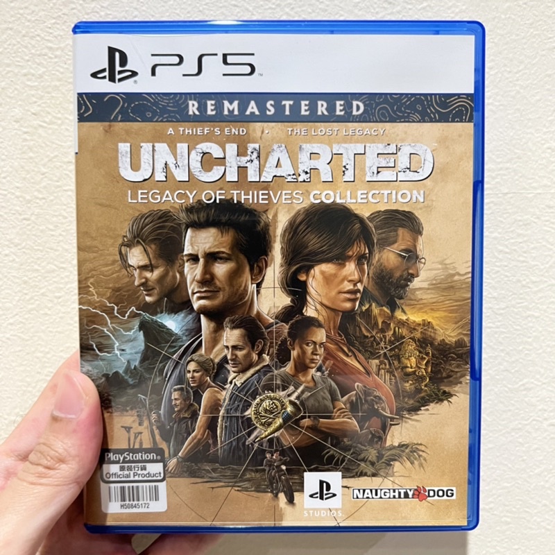Jual Kaset Ps5 Uncharted: Legacy of Thieves Collection Remastered Game ...