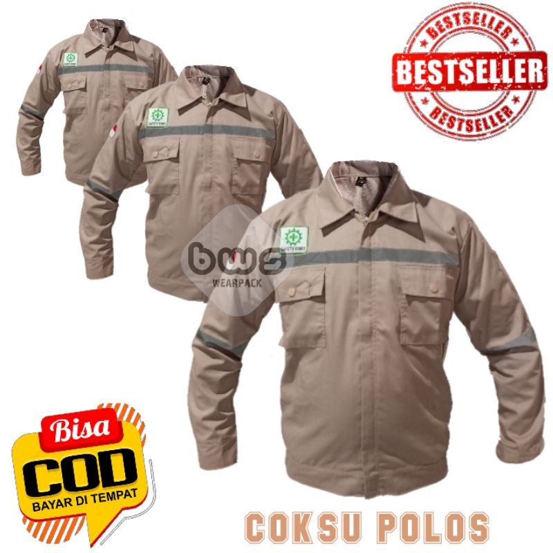 Jual BAJU TAMBANG/WEARPACK ATASAN/KEMEJA SAFETY/WEARPACK KERJA PROYEK ...