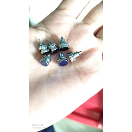 Jual Push stopwatch/ push button jam tangan Stainless asli tombol jam ...