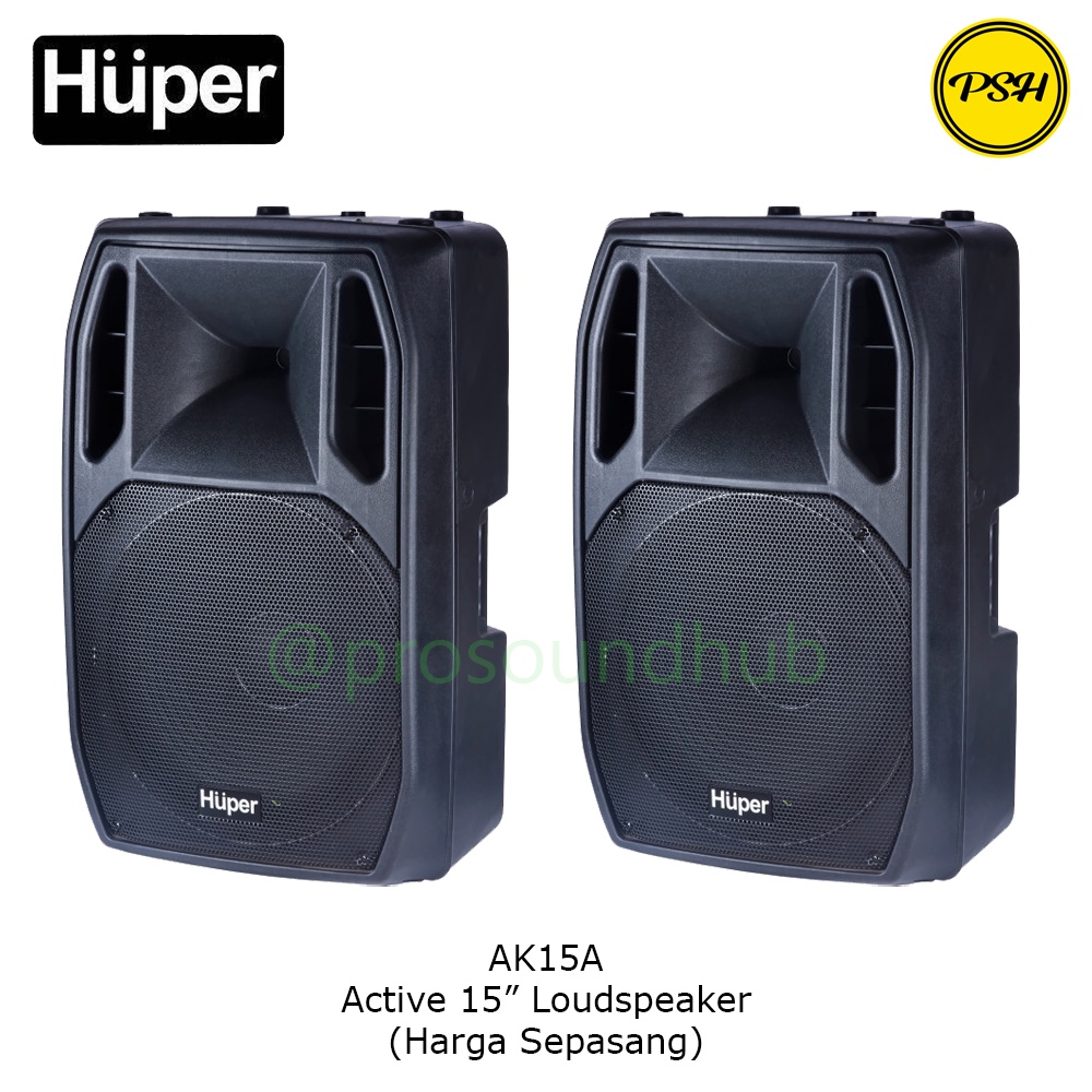 Jual Huper AK15A AK15 A Active Speaker Aktif 15" 15 Inch 500 Watt Sound | Shopee Indonesia