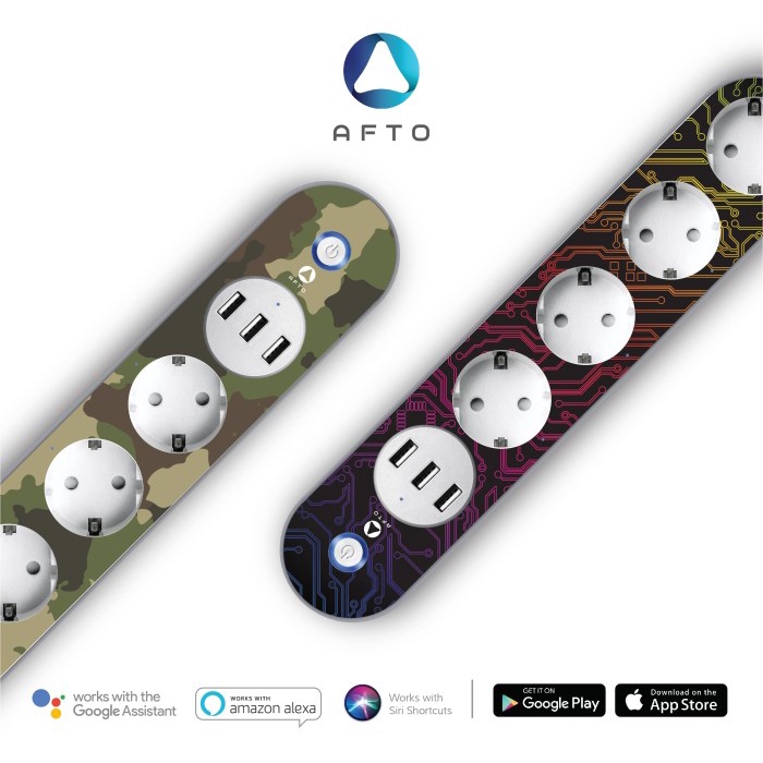 Jual Afto Smart Extension Socket Limited Edition - Wifi Smarthome ...