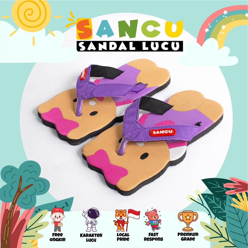 Jual Sandal Anak Perempuan Murah Lucu Sendal Jepit Anak Cewek Nyaman ...