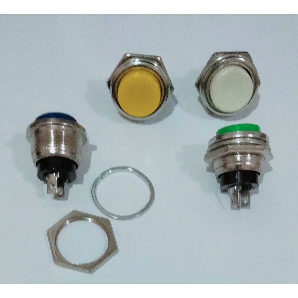 Jual PUSH ON BESI SAKLAR BESAR BUTTON BULAT 2 PIN | Shopee Indonesia