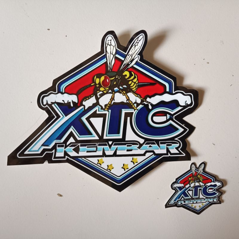 Jual Xtc kembar Jumbo stiker logo cutting Terbaik | Shopee Indonesia