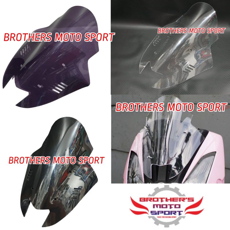 Jual windshield tdr sirip lexi visor tdr jenong lexi windshield pendek ...