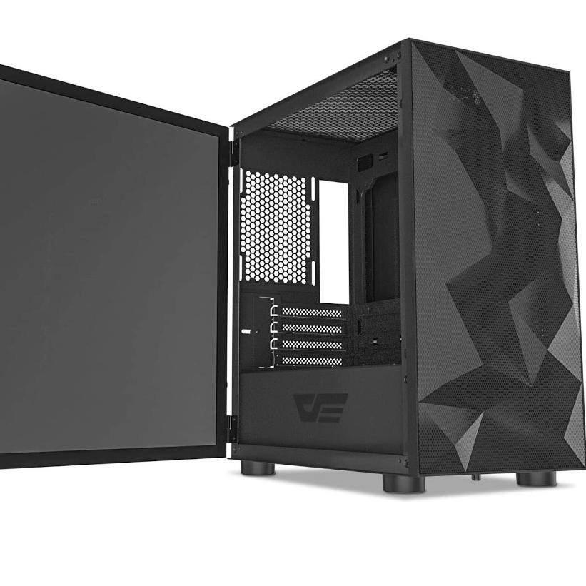 Jual TRX3u8Ti--aigo darkFlash DLM21 MESH Black - Tempered Glass Micro ...