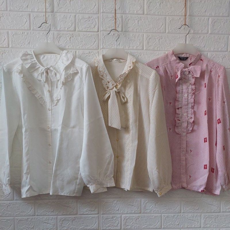 Jual (PRELOVED) Kemeja Model Classic/Vintage | Shopee Indonesia
