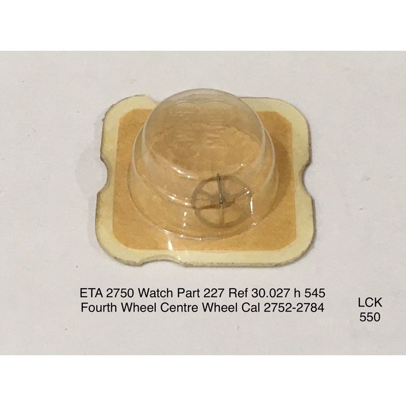 Jual ETA 2750 Watch Part 227 Ref 30.027 h 545 Fourth Wheel Centre ...