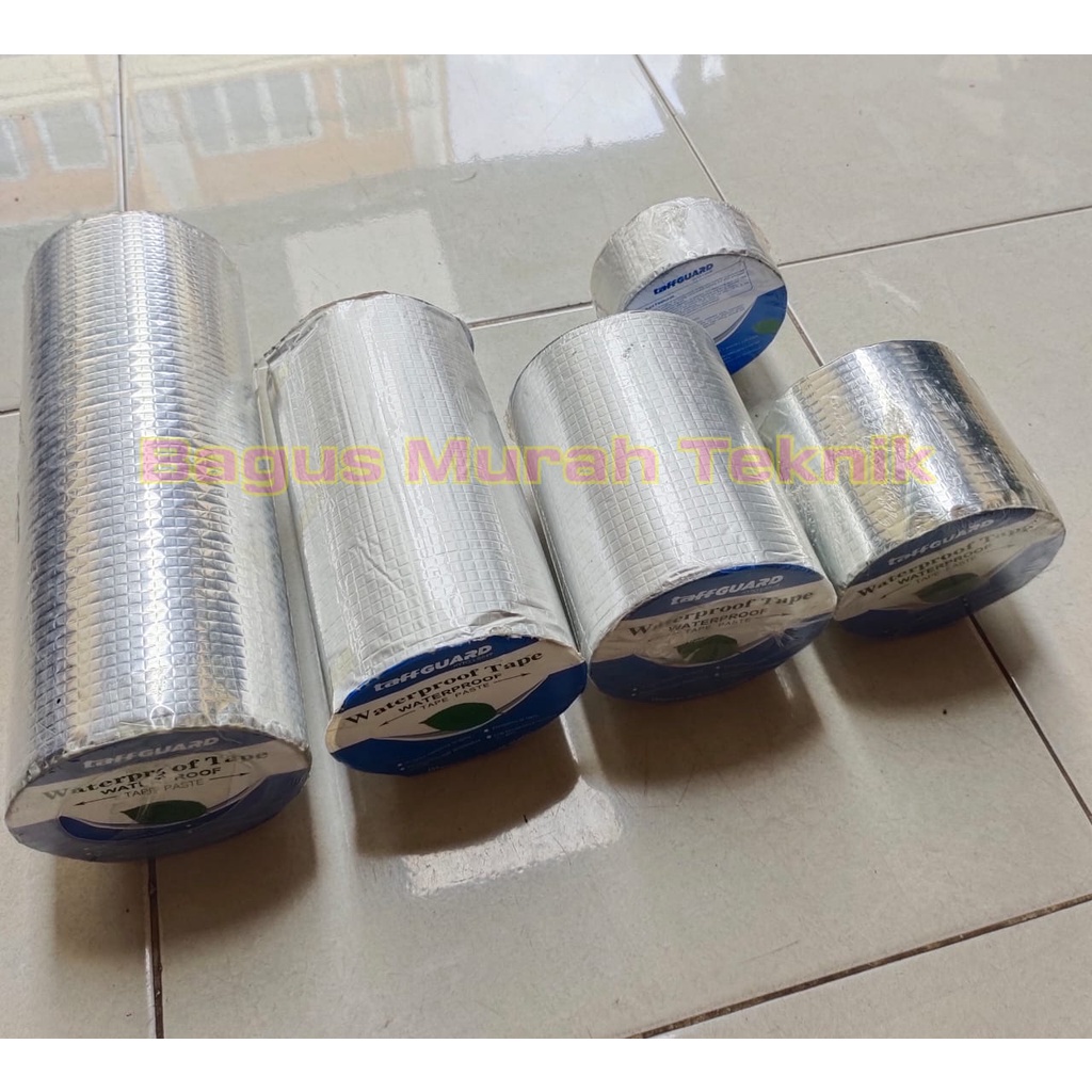 Jual Lakban Anti Bocor Serbaguna 20cm Lakban Aluminium Foil Butyl Waterproof Tape 20cm | Shopee ...