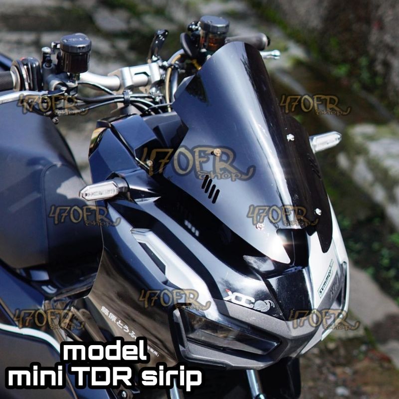 Jual WINDSHIELD ADV 150 &160 SPORTY TDR OCITO CARBU BUBBEL TARING ...