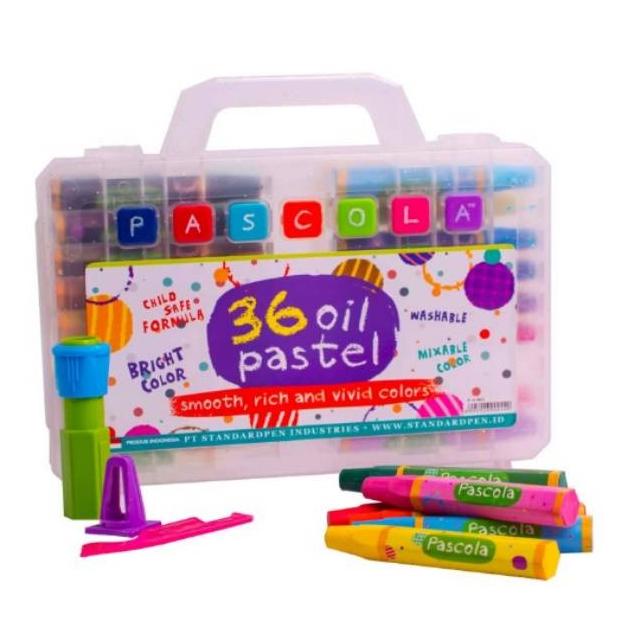 Jual Standard Pascola Oil Pastel 36 Colors PSC36 Non COD | Shopee Indonesia