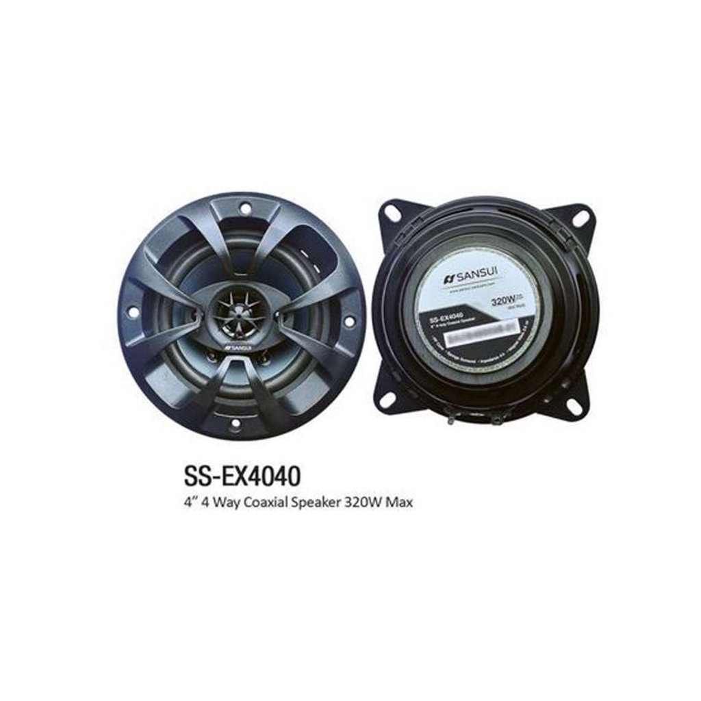 Jual Sansui SS-EX4040 (4 inch) Speaker Coaxial Audio Mobil | Shopee ...