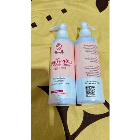 Jual Mona Alye Brightening Shower Scrub 200ML | Shopee Indonesia