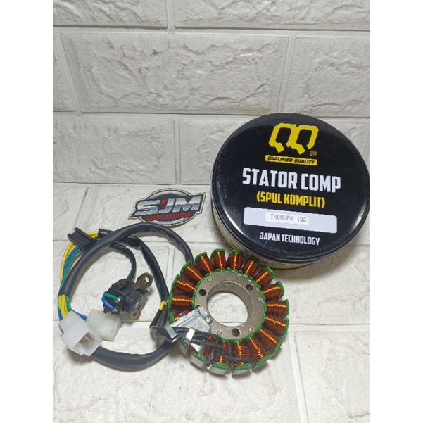Jual Spul spull spool stator assy Suzuki thunder 125 thunder125 dan fulser pulser SET | Shopee ...
