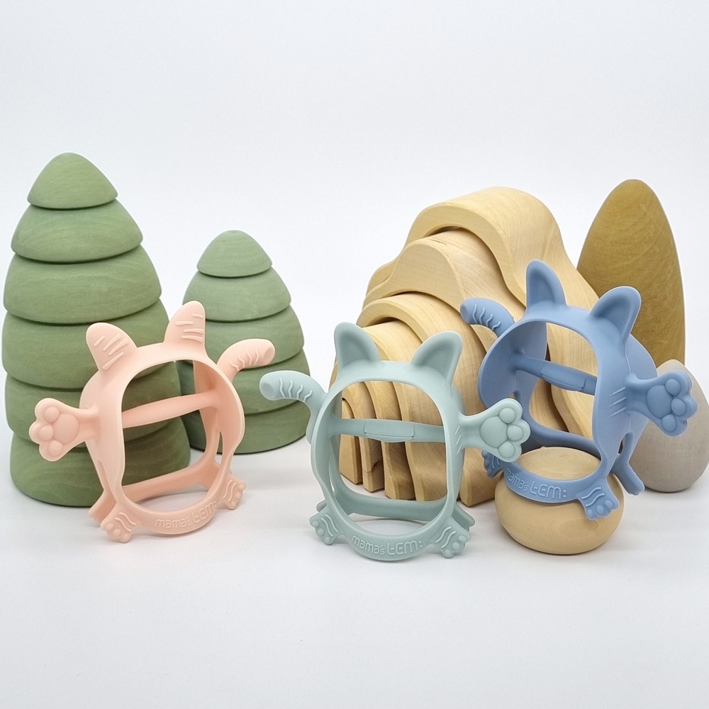 Jual Mamas Tem Tiger Monster Teether with Bubble Case | Shopee Indonesia