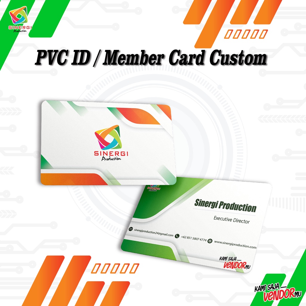 Jual PVC ID Card & Member Card Custom | Shopee Indonesia