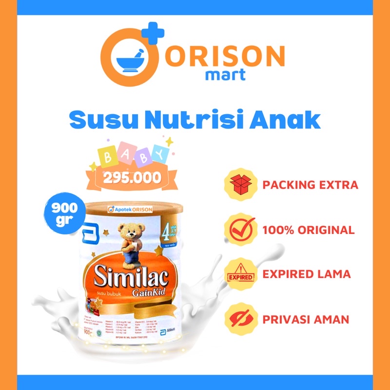 Jual SIMILAC GAINKID 4 VANILLA 400GR | EXP JAN 2023 | Shopee Indonesia
