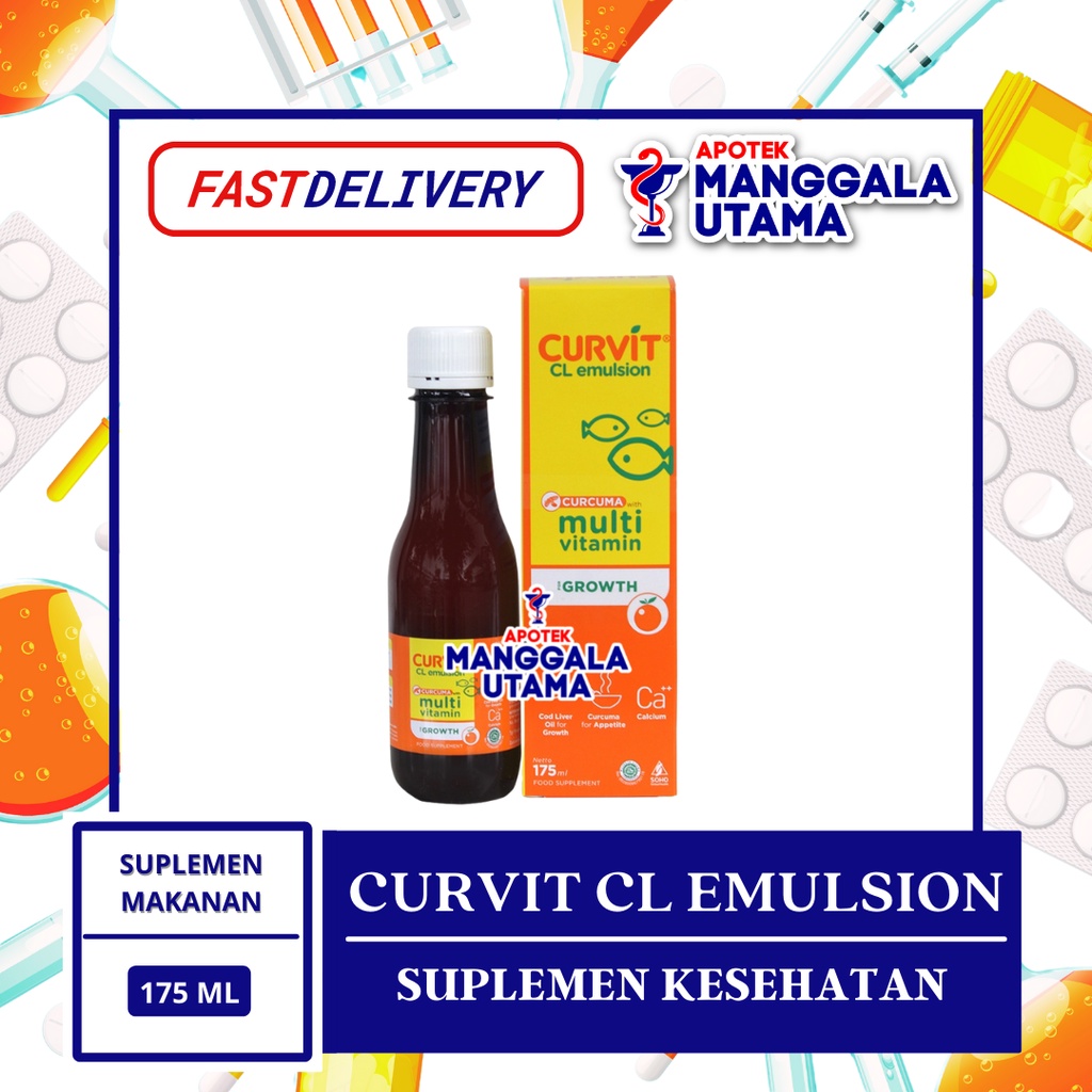 Jual CURVIT CL EMULSION @ 175 ML | Shopee Indonesia