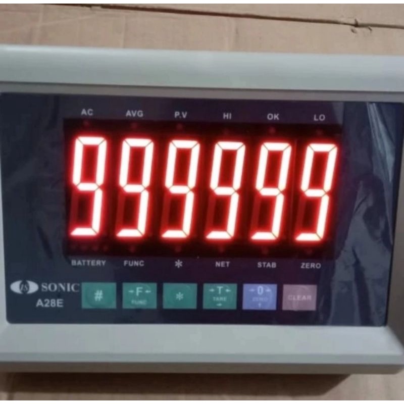 Jual Weighing Indicator scale Sonic A28E | Shopee Indonesia