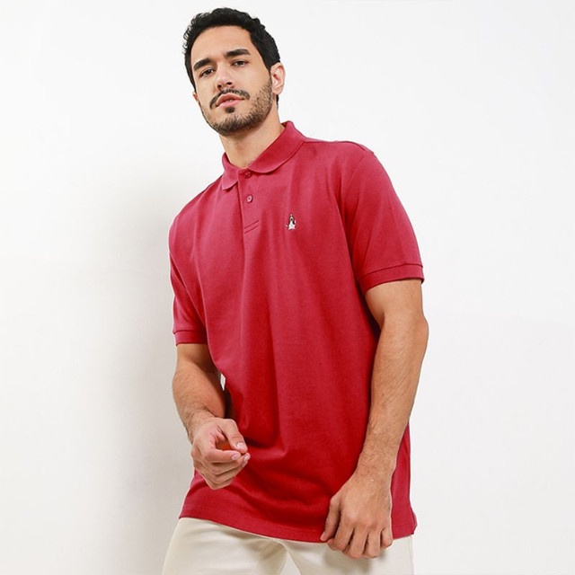 Jual Hush Puppies Kaos Polo Pria Tango 3 Red | Shopee Indonesia