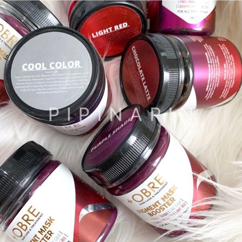 Jual Masker Rambut OBRE Pigmented Hair Mask Original New Packaging ...