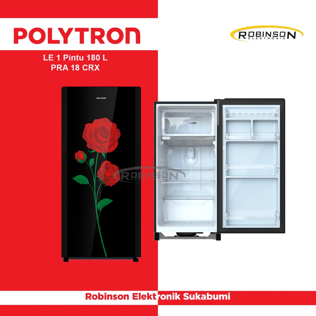 Jual Kulkas 1 Pintu 180 Liter Polytron PRA 18 CRX | Shopee Indonesia