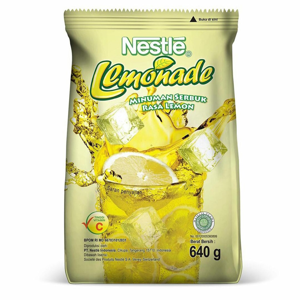 Jual HEMAT-O NESTLE NESTEA LEMONADE 560gr teh lemon Nestle Profesional ...