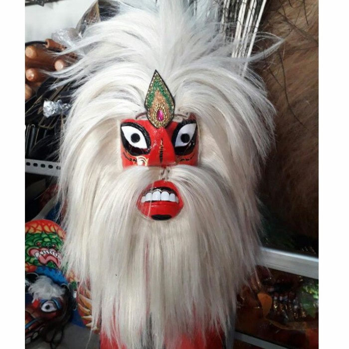 Jual Topeng Reog Bali Topeng Barong Bulu Lebat | Shopee Indonesia