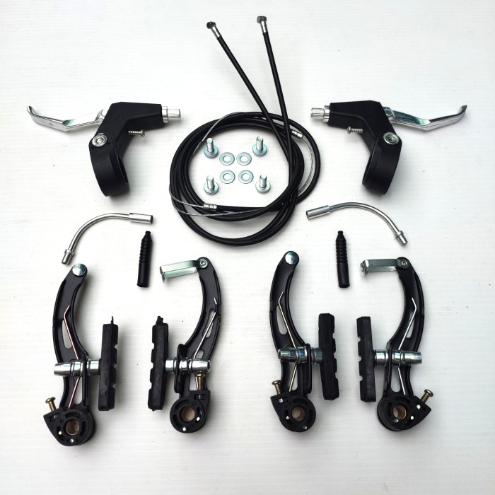 Jual Tromol Dan Rem Rem Sepeda V-Brake Fullset Atlantis | Shopee Indonesia