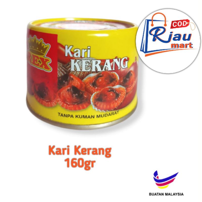 Jual Rex Kari kerang 160g Malaysia halal | Shopee Indonesia