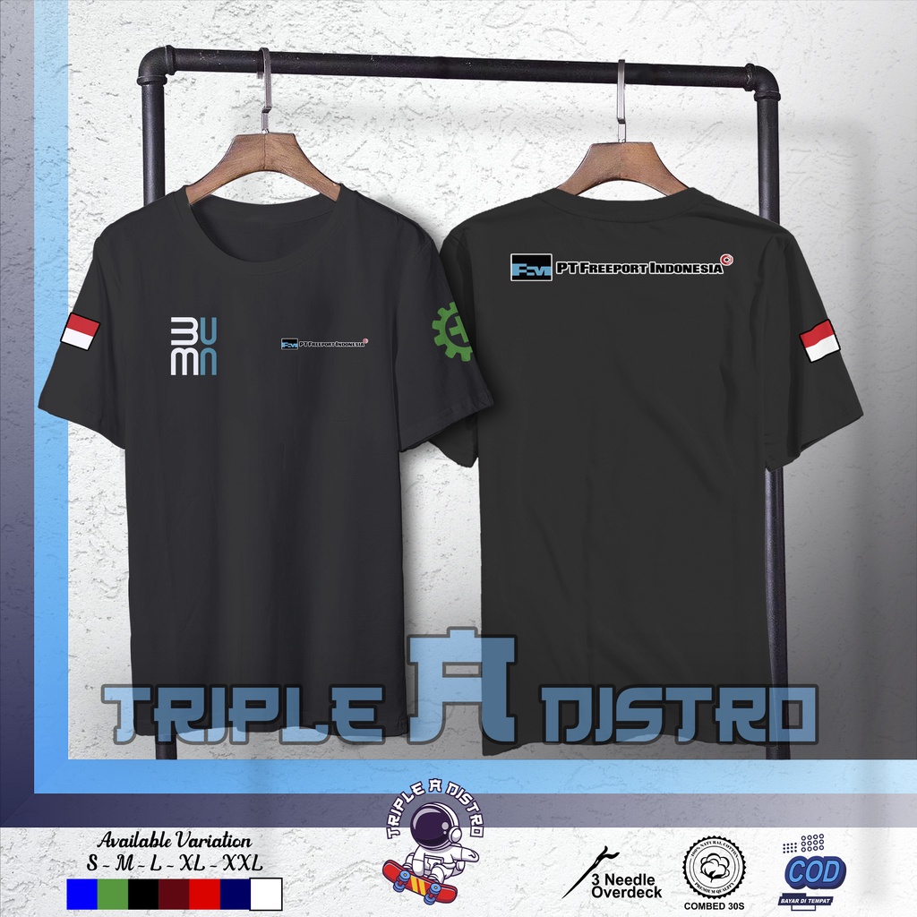 Jual Kaos PT Freeport Indonesia BUMN Special Edition Perusahaan by ...