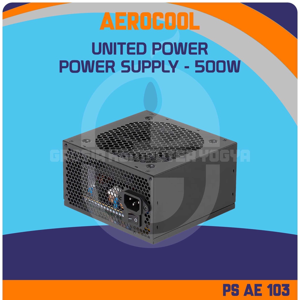Jual AeroCool United Power 500W 80 Plus White Certified PSU Power Supply | Shopee Indonesia