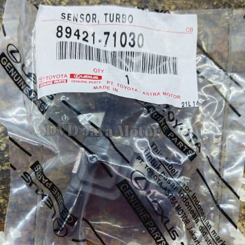 Jual Sensor Turbo Pressure Sensor Map Turbo Fortuner innova Hilux 89421 ...