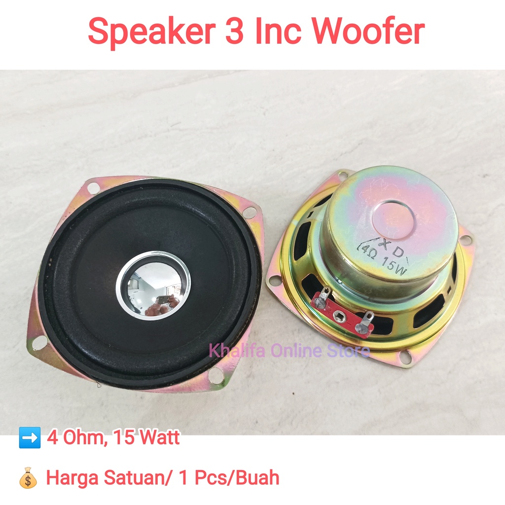 Jual DIY Speaker Sepeaker Sepeker Spiker Speker Salon Wofer Woofer ...