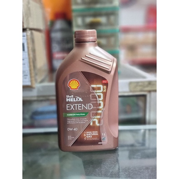 Jual Oli Shell Helix Extend 0W/40 1L | Shopee Indonesia