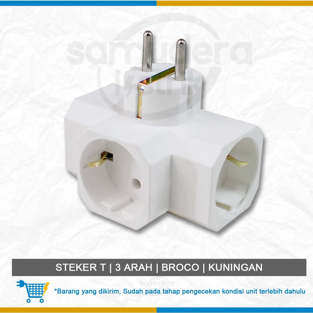 Jual STEKER T ARDE BROCO 13830-55 Putih | Shopee Indonesia