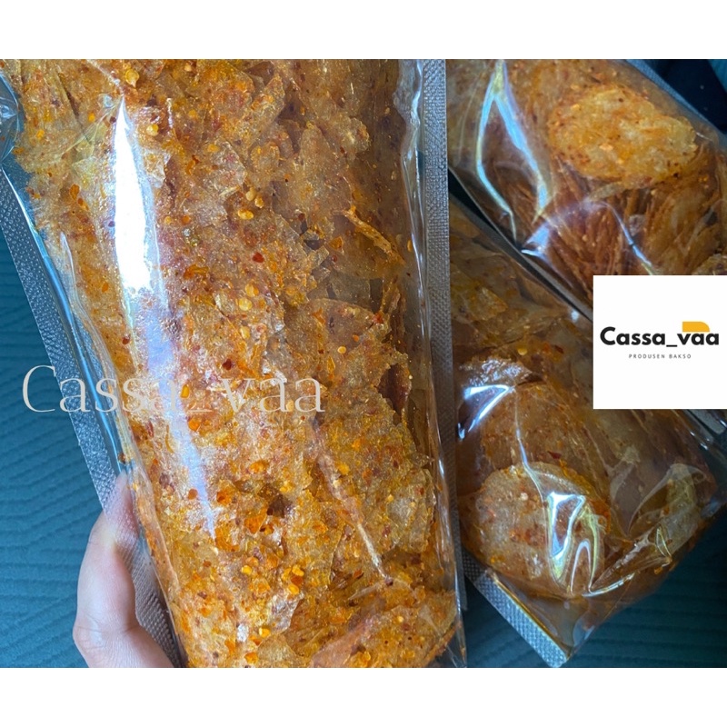 Jual KRIPCA PEDAS DAUN JEROK kemasan 250 gram | Shopee Indonesia