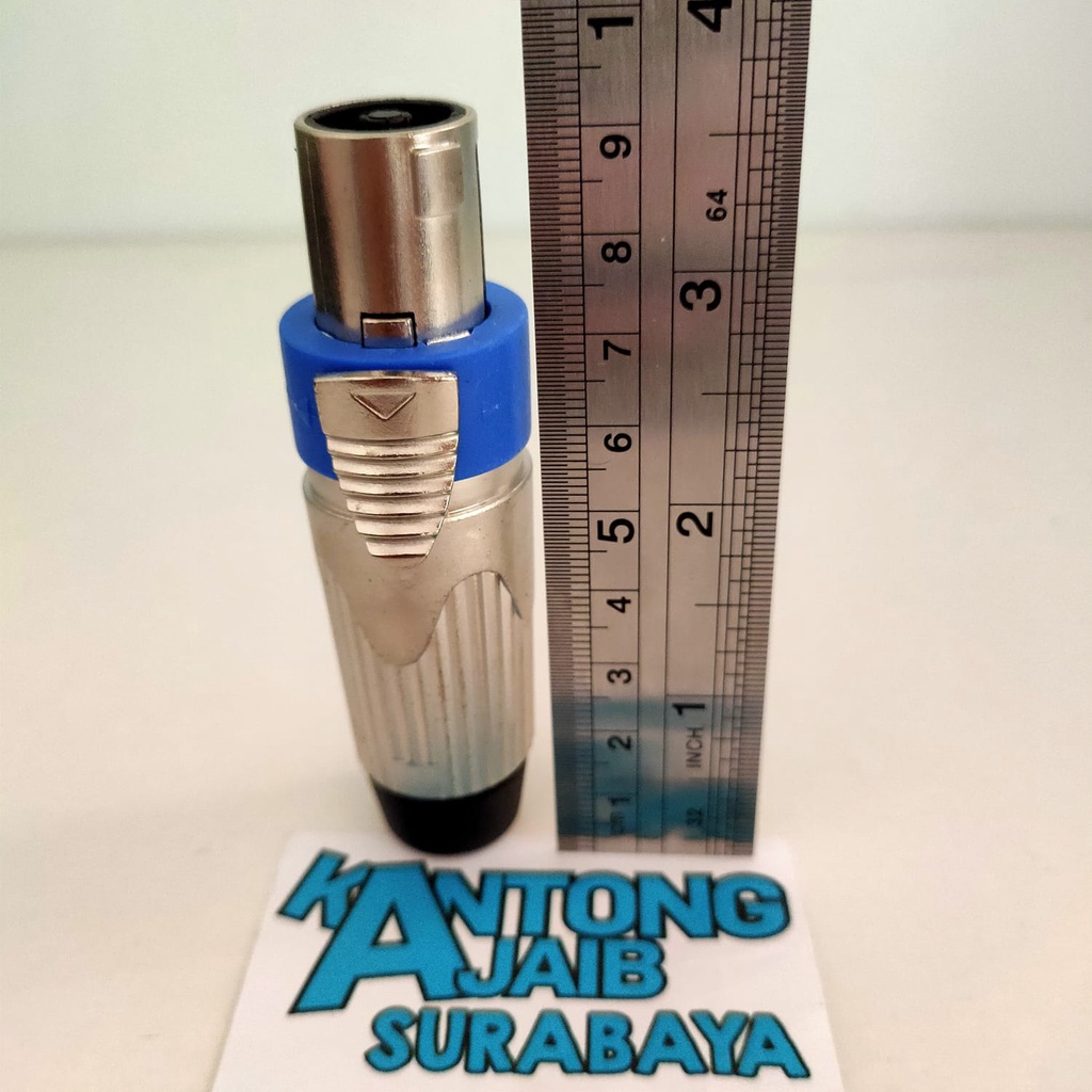 Jual Jack Speakon Besi Super Jack Spikon Body Besi High Quality Jack ...