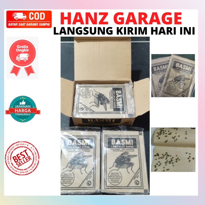 Jual 1pc lem lalat laler serangga kertas murah meriah lembaran bagus ...