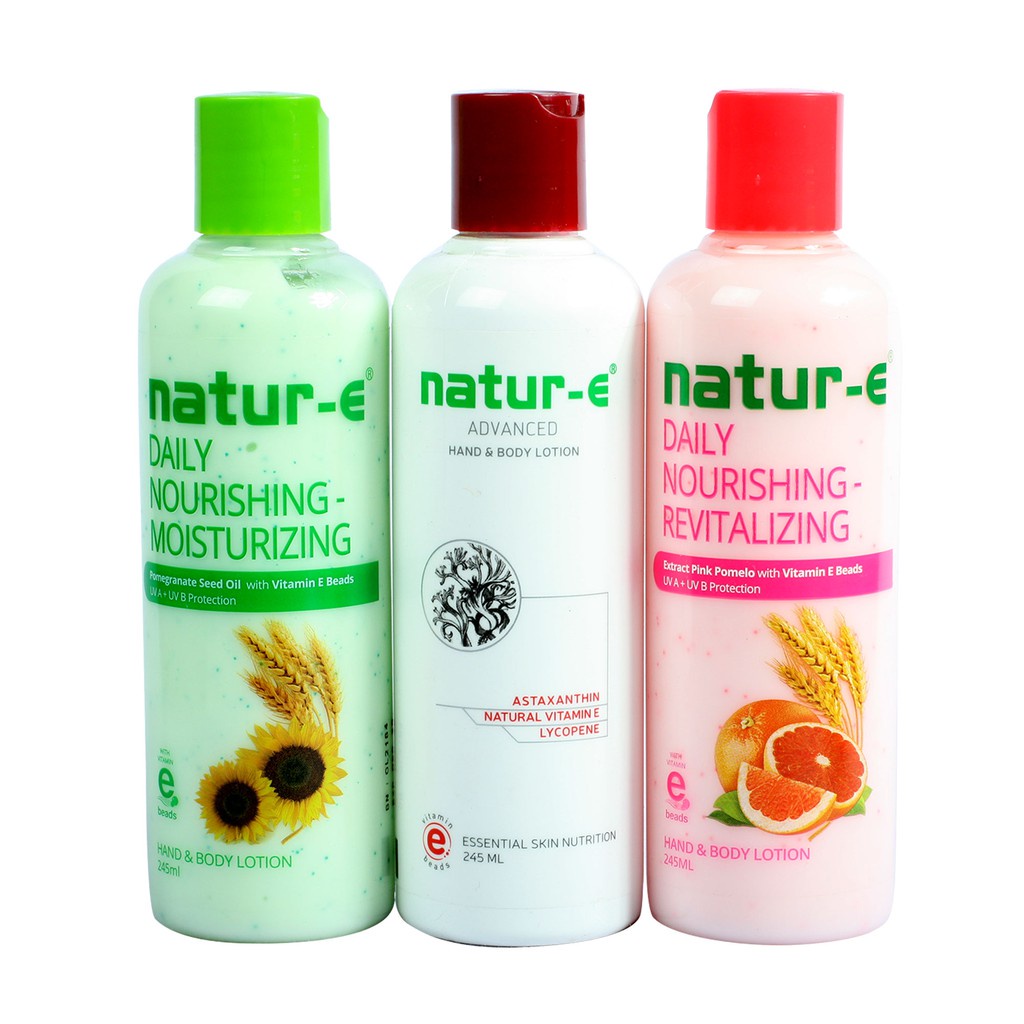 Jual ( 245ml ) Natur E Hand & Body Lotion ( Moisturishing ...