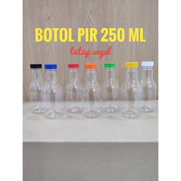 Jual Botol Pir Plastik 250ml 250 ml / Botol Cikita / Botol Pear / Botol ...