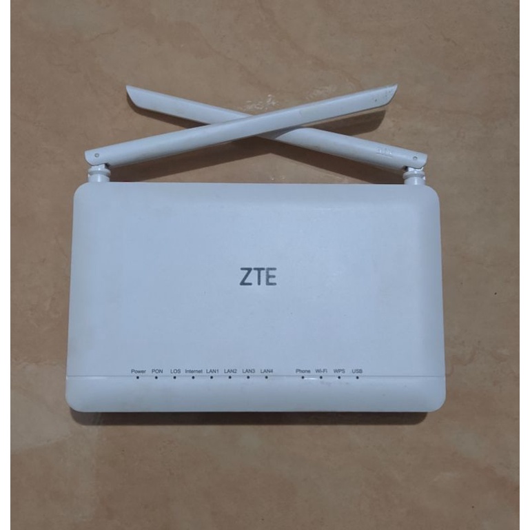 Jual ( second ) ZTE GPON ONT ZXHN F670L Modem router | Shopee Indonesia