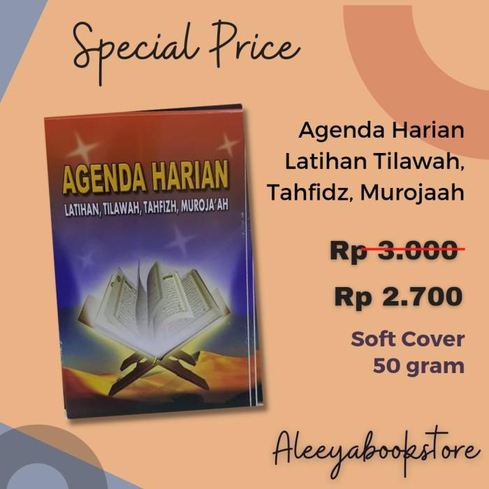 Jual Planner Buku Agenda Harian Latihan Tahsin Tahfidz Dan Murajaah ...