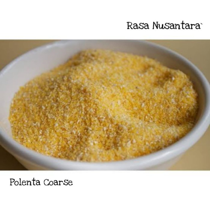 Jual Tepung Polenta Coarse 10Kg (Tepung Jagung Kuning Bebas Gluten ...