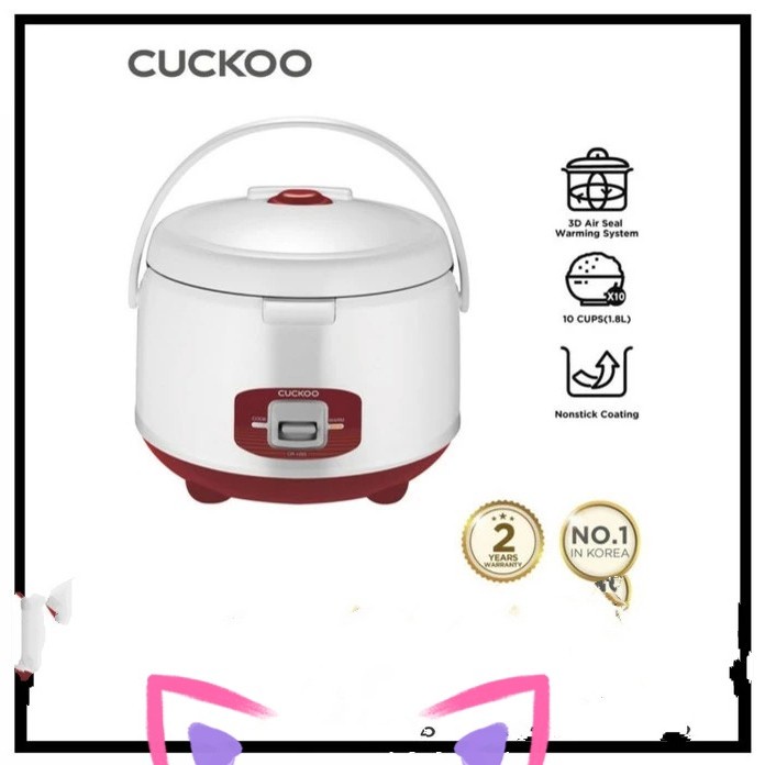Jual Cuckoo Rice Cooker 1,8liter CR-1055 made in Korea | Shopee Indonesia